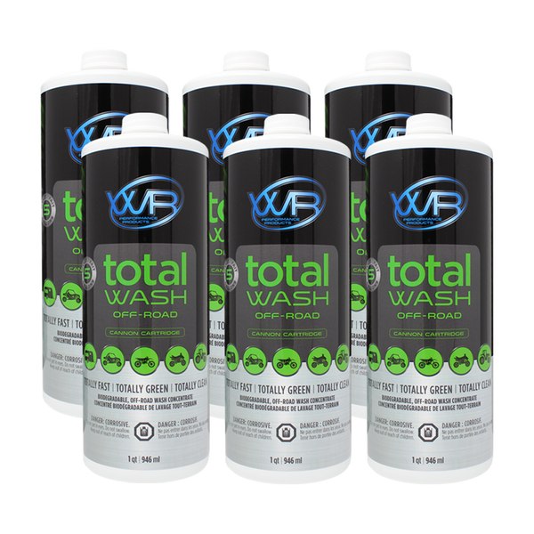 Total Wash Off-Road Cannon Cartridge 6 Pack